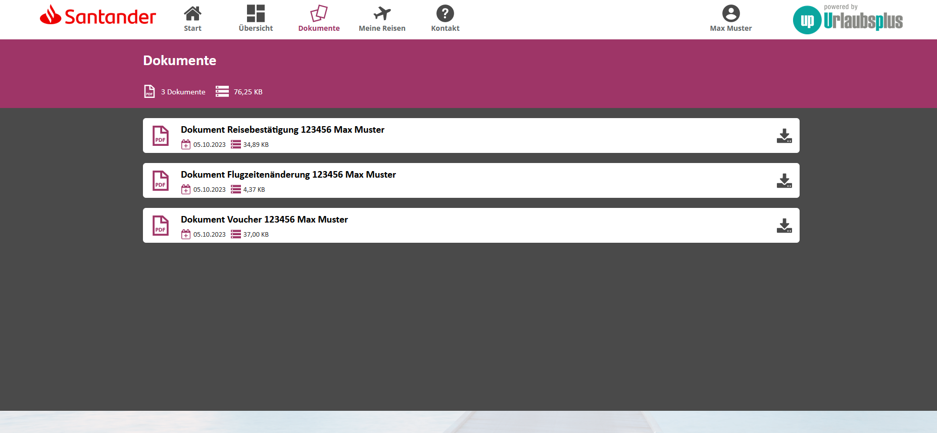 Was ist neu – Santander